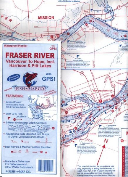 Fish-n-Map Co. Waterproof Map | Hatch Match’r Fly & Tackle